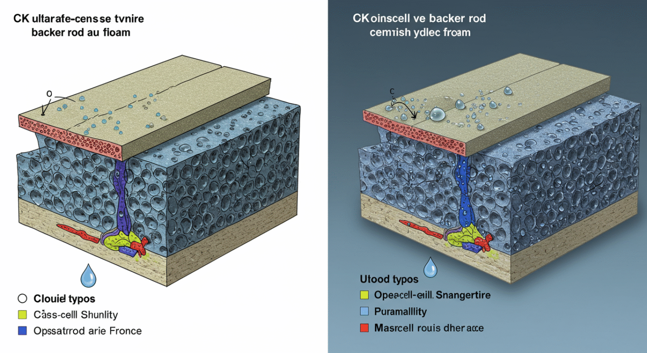 Backer Rod 101: Understanding Closed-Cell vs. Open-Cell Foam - Vensco